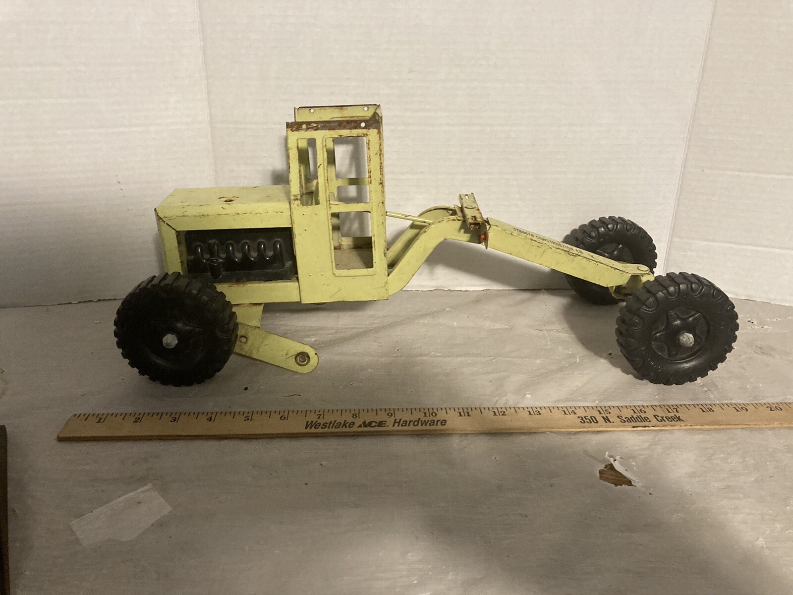 Vintage Structo Construction Co Road grader Vehicle Parts Or Restore ...