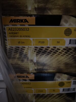 Mirka AE23205032 Autonet 5" Disc 320g 50/box | eBay