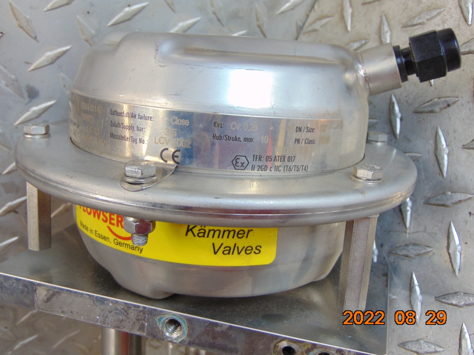 FLOWSERVE KAMMER 3850P2 1/2" FLOW CONTROL VALVE | eBay