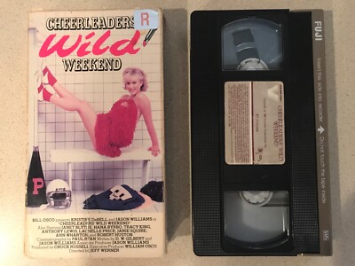 Cheerleaders' Wild Weekend (VHS, 1985, Vestron) Kristine DeBell, Jason ...