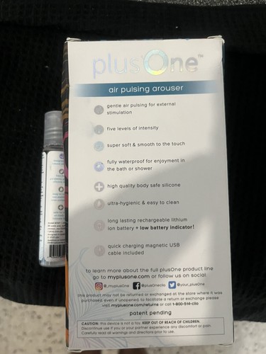Plus One Personal Air Pulsing Arouser Water Proof I1 for sale online | eBay