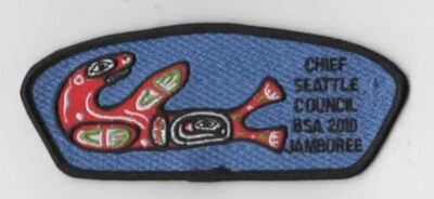 2010 Jamboree Patch Chief Seattle Council BLACK Bdr. [KY-5976] | eBay