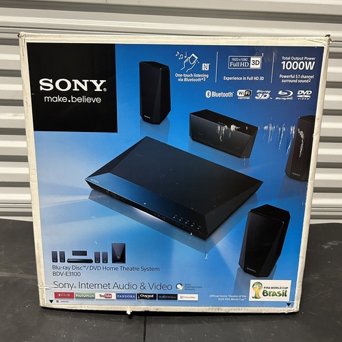Sony BDV-E3100 Blu-ray Disc DVD 5.1 Channel 3D Home Theater System ...