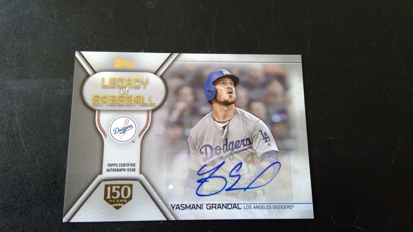 2019 Topps Legacy of Baseball Auto /150 Yasmani Grandal #LBA-YG | eBay