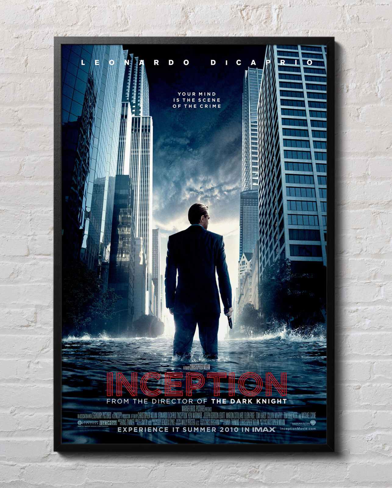 Inception Leonardo Dicaprio Poster