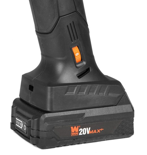 WEN 20V Max Cordless Variable Speed Detailing File Sander/2Ah Battery ...