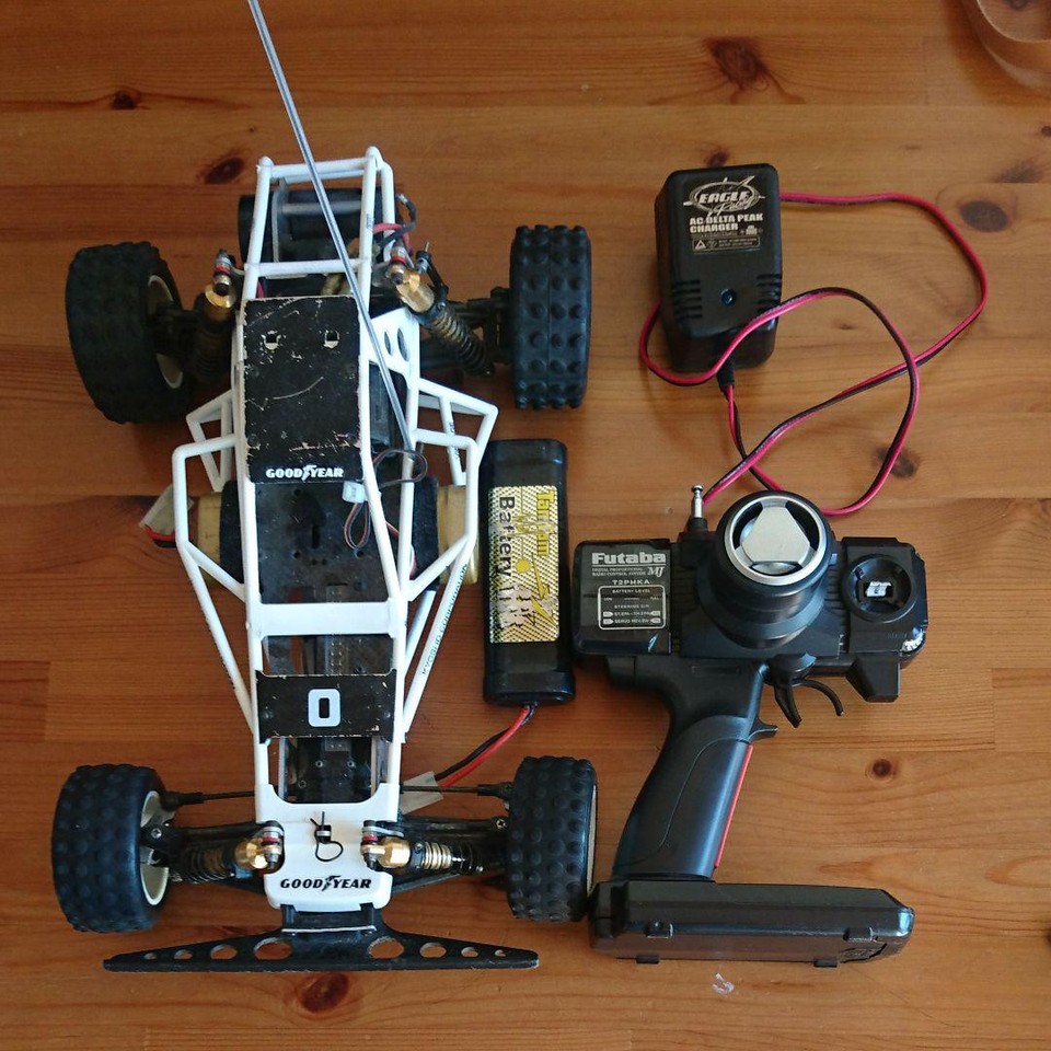 KYOSHO Vintage Javelin RC Car Fully Restored Full Set with Controller F ...