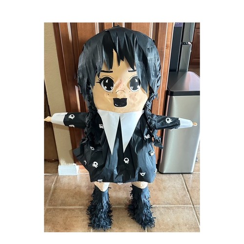 Wednesday Addams Party Halloween Handmade Piñata Large 42"NEW | eBay