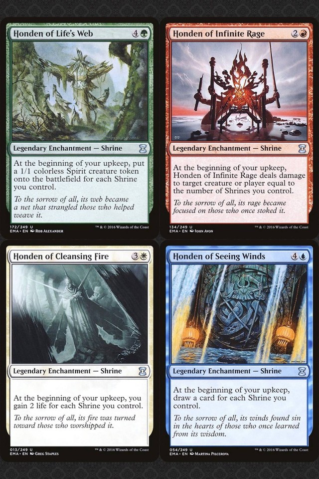 Hei Bai, Forest Guardian Commander Deck Shrine MTG Magic Ready-to-Play ...