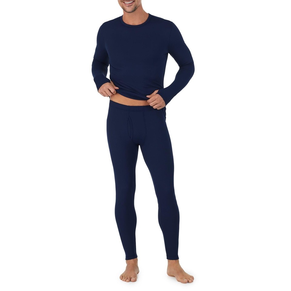 Thermal Underwear for Men - Men's Cold Weather Clothes Fleece Lined ...