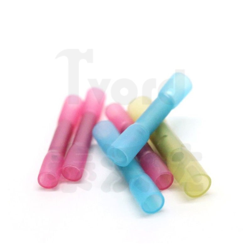 Waterproof Butt Connector Cable Terminals Heat Shrink Seamless Joiner 4 ...