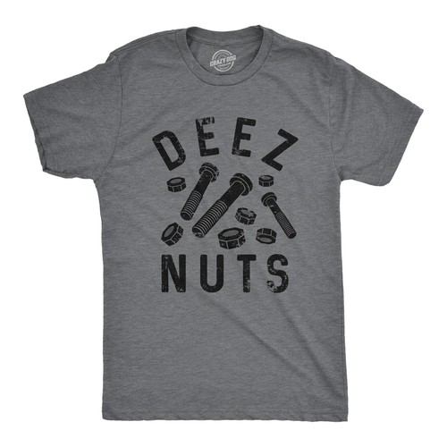 Mens Deez Nuts T Shirt Funny Father's Day Tools Handyman Graphic ...