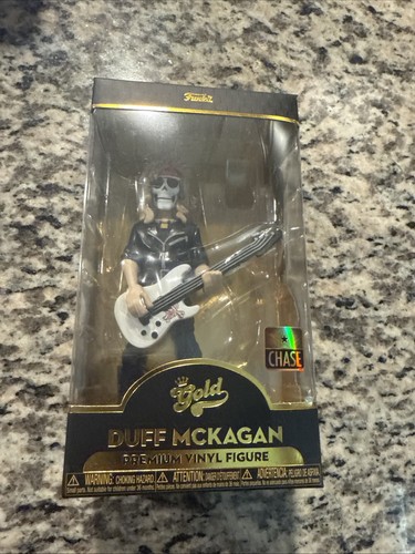 FUNKO GOLD VINYL CHASE DUFF MCKAGAN GUNS N ROSES RARE SKULL FACE | eBay
