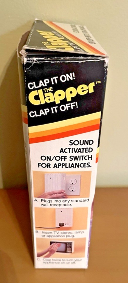 The Clapper Vintage 1984 New Old Stock, Original Box And Paperwork | eBay