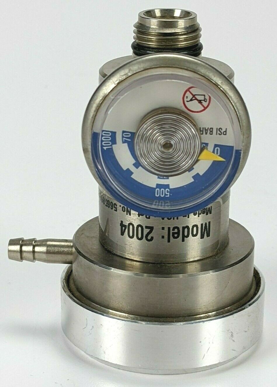Industrial Scientific Model 2004 Demand Flow Regulator, DFR, For C-10 ...