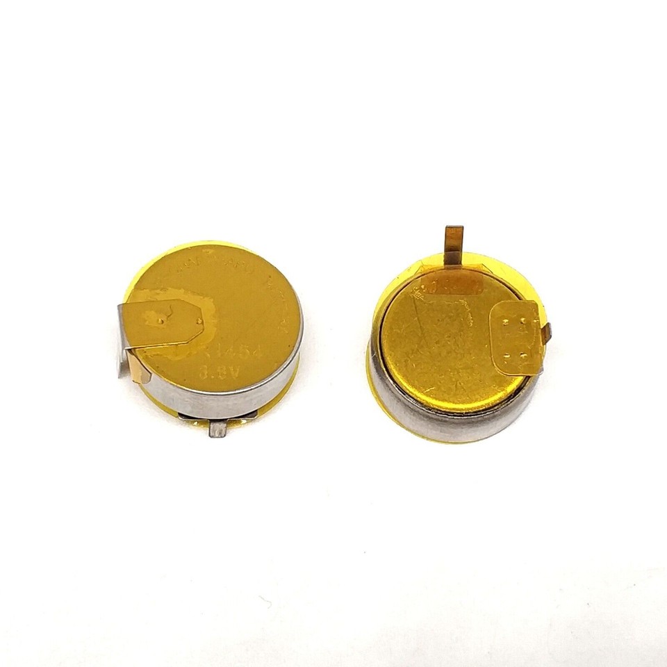 2PCS LIR1454 ICR1454 3.6V TWS Bluetooth headset button can recharge the ...