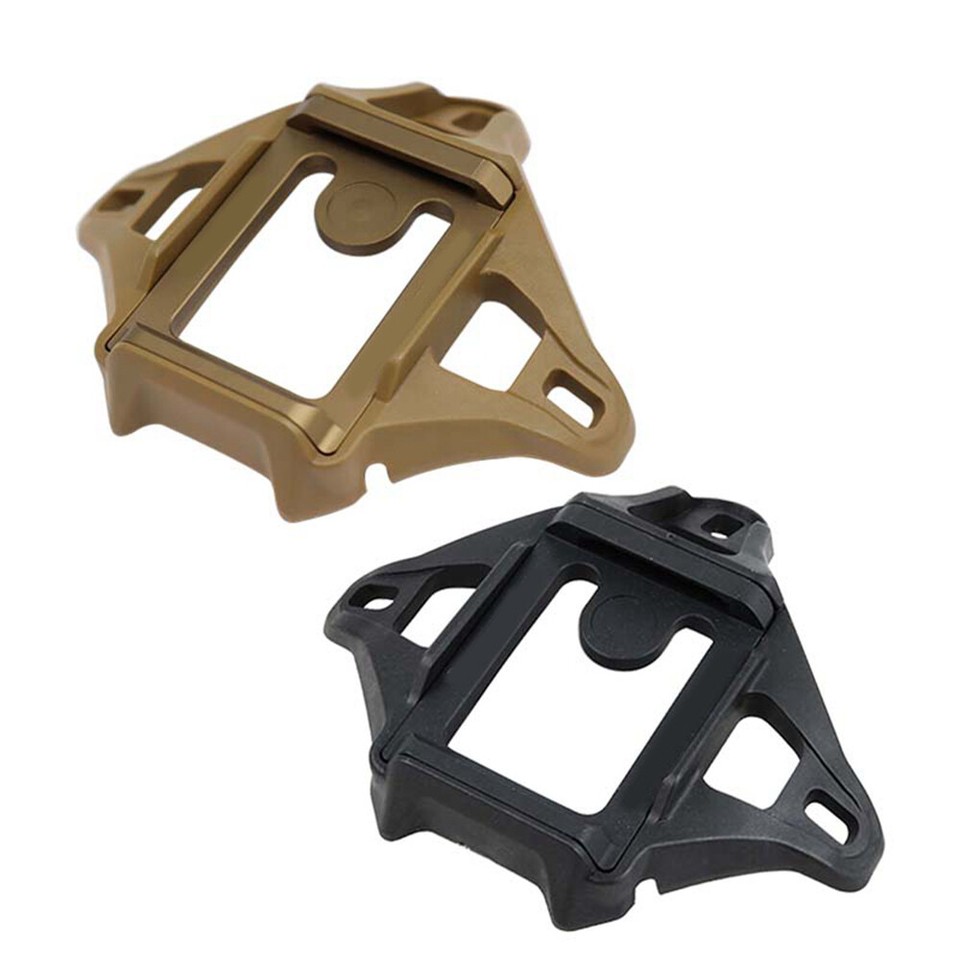 Aluminum Tactical Helmet 3-Hole NVG VAS Shroud Helmet Mount For L4G24 ...