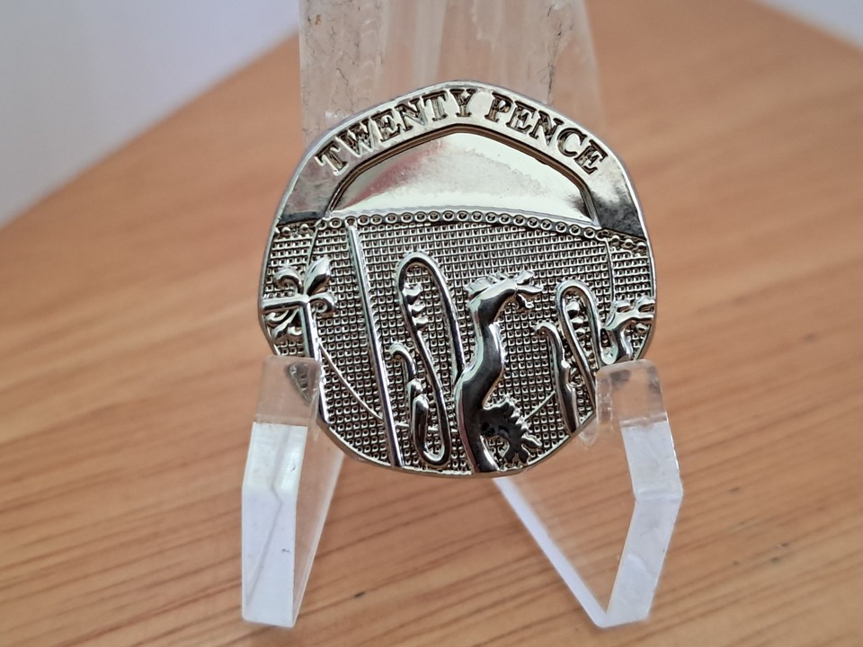 Dateless 20p Twenty Pence Error COPY COIN Undated iom manx man | eBay UK