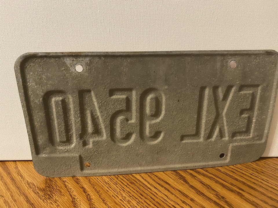 2000 Ohio License Plate EXL 9540 | eBay