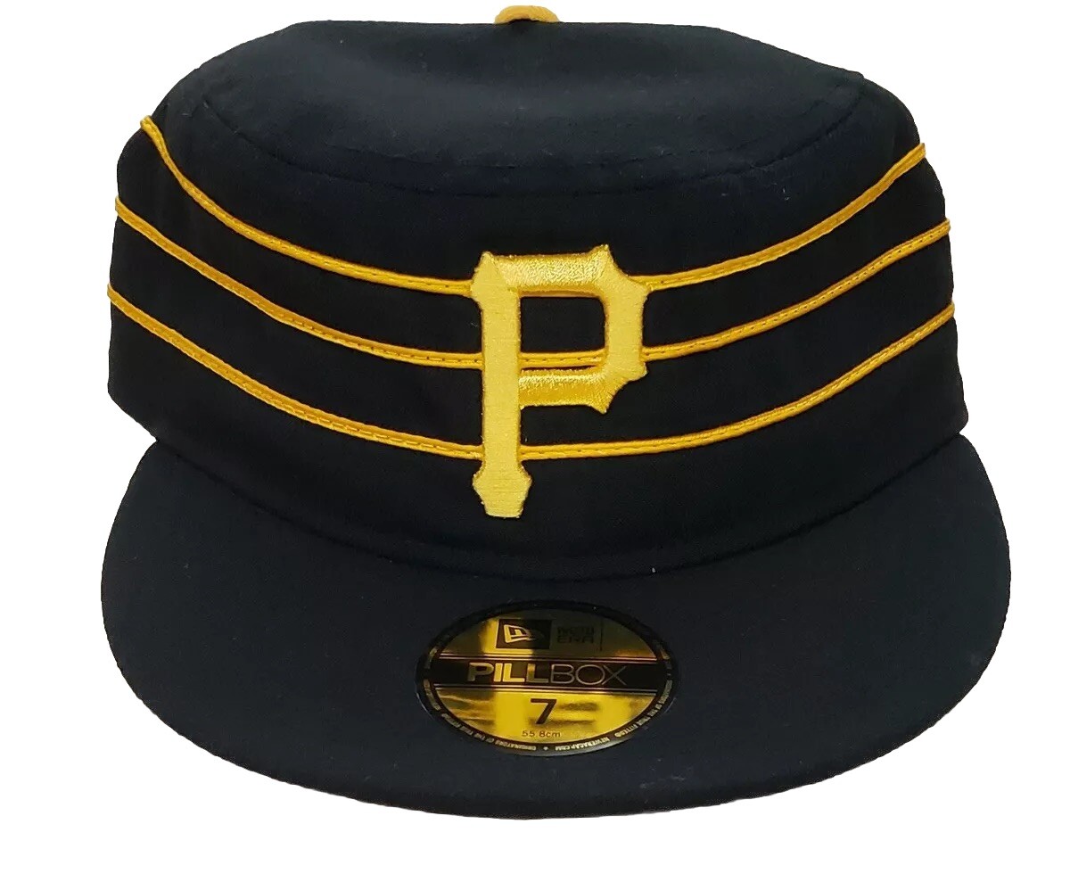 PITTSBURGH PIRATES NEW ERA 59FIFTY ALTERNATE 2 PILLBOX STRIPE FITTED ...