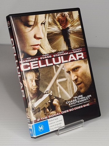 Cellular DVD Jason Statham William H. Macy Kim Basinger Chris Evans | eBay