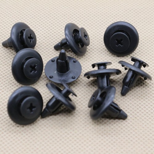 10X Back Garnish Trim Panel Clips Push-Type Retainer 18x8x6mm For ...