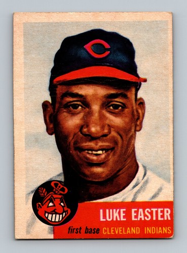 1953 Topps #2 Luke Easter GD-VG (wrinkle) Cleveland Indians Baseball ...