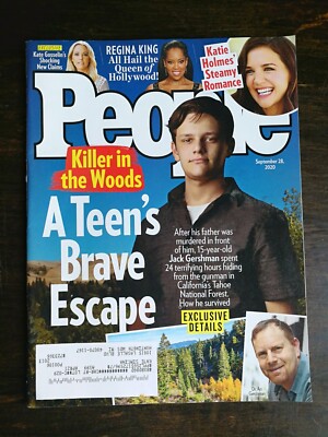 People Magazine SEPTEMBER 28, 2020 KATIE HOLME'S - Regina King - Kate ...