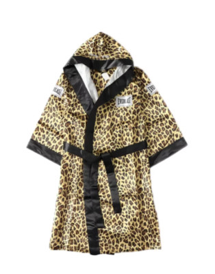 Supreme Everlast Satin Hooded Boxing Robe Leopard | eBay