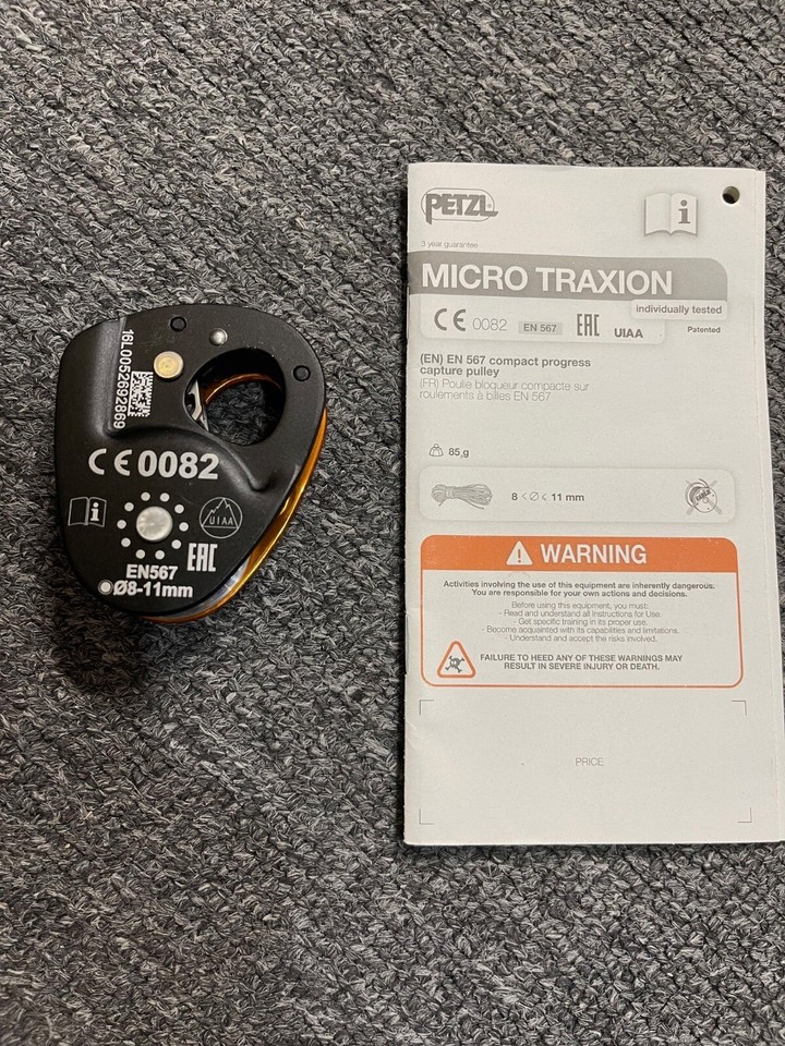 Petzl Micro Traxion Pulley, NR | eBay