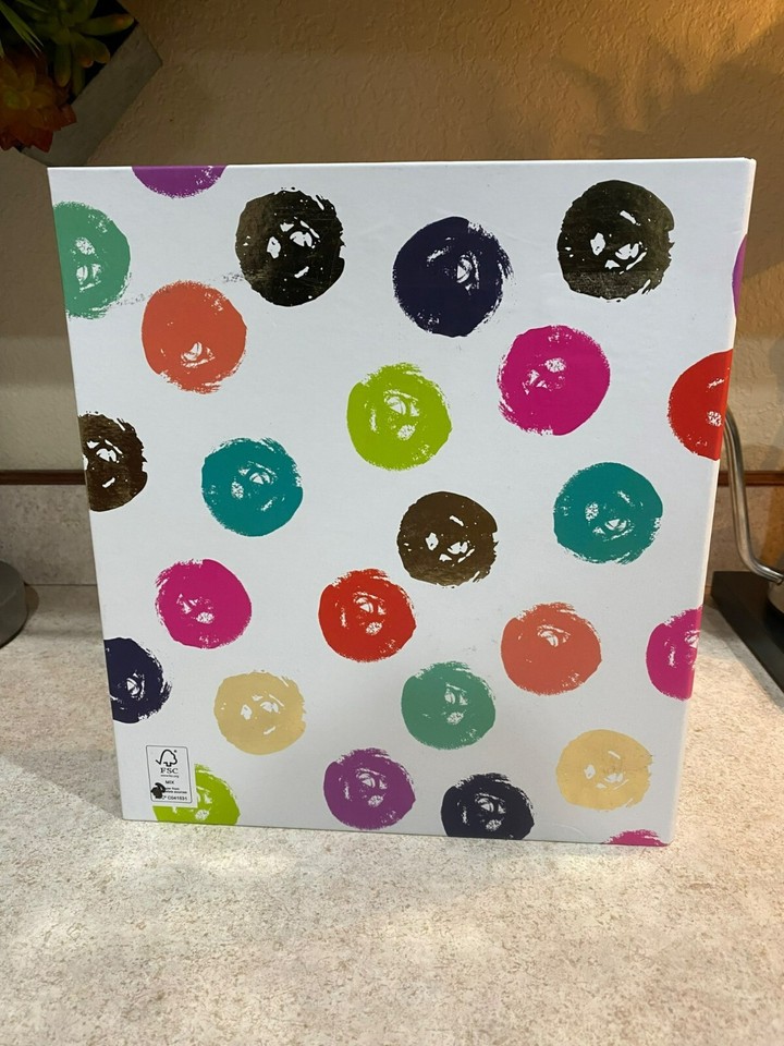 Colorful Mary Beth Class Act Stationery "Fancy And Foiled" Binder | eBay