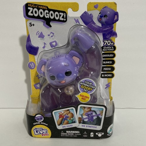 Little Live Pets Hug And Hang ZooGooz Komi Koala Interactive Gooey Toy ...