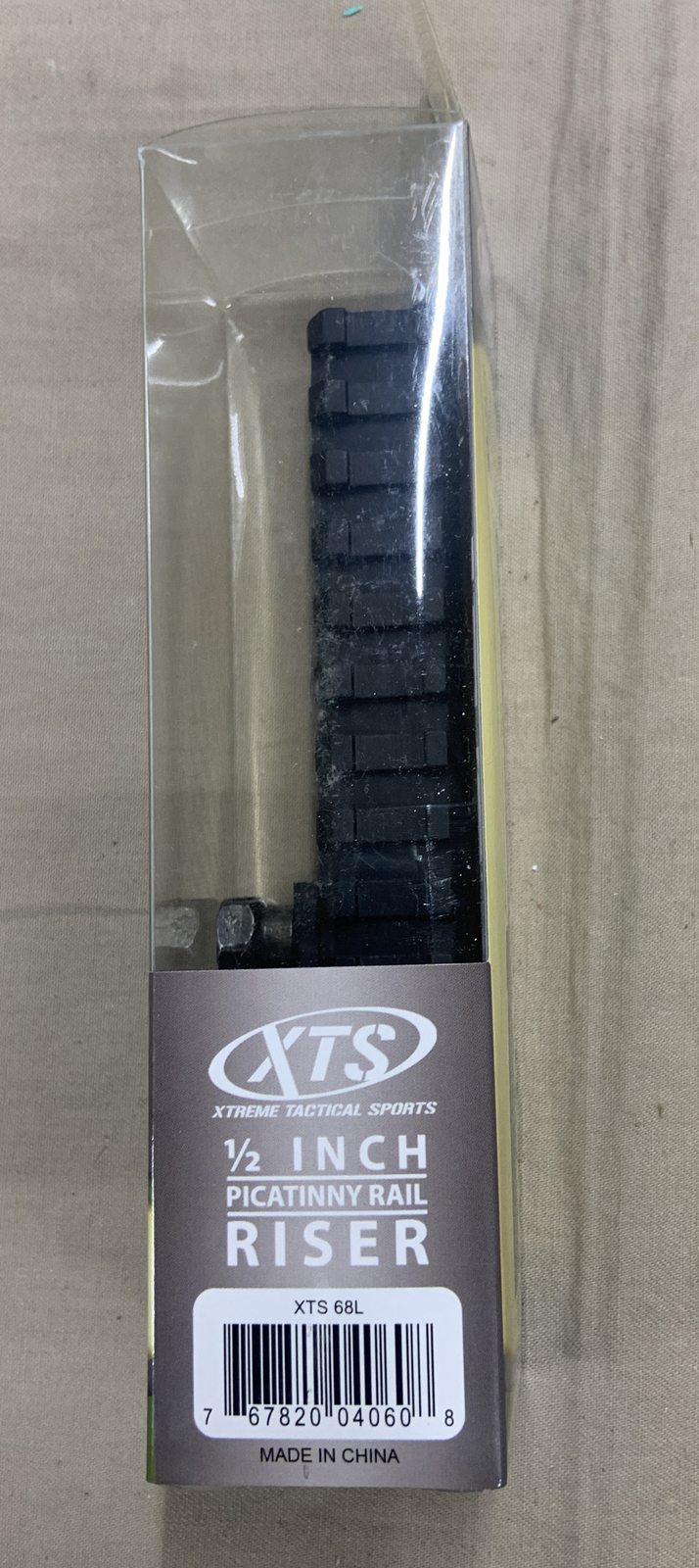 New XTS 1/2 Inch Picatinny Rail Riser XTS 68L Free Shipping | eBay