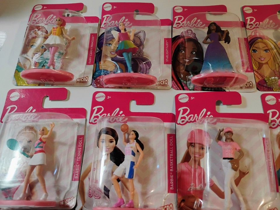 15 BRAND NEW MATTEL MICRO COLLECTION BARBIE COMPLETE 15 MINI FIGURES | eBay