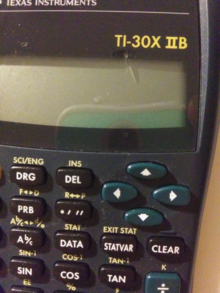 Texas Instruments TI-30X IIB Handheld Scientific Calculator | eBay
