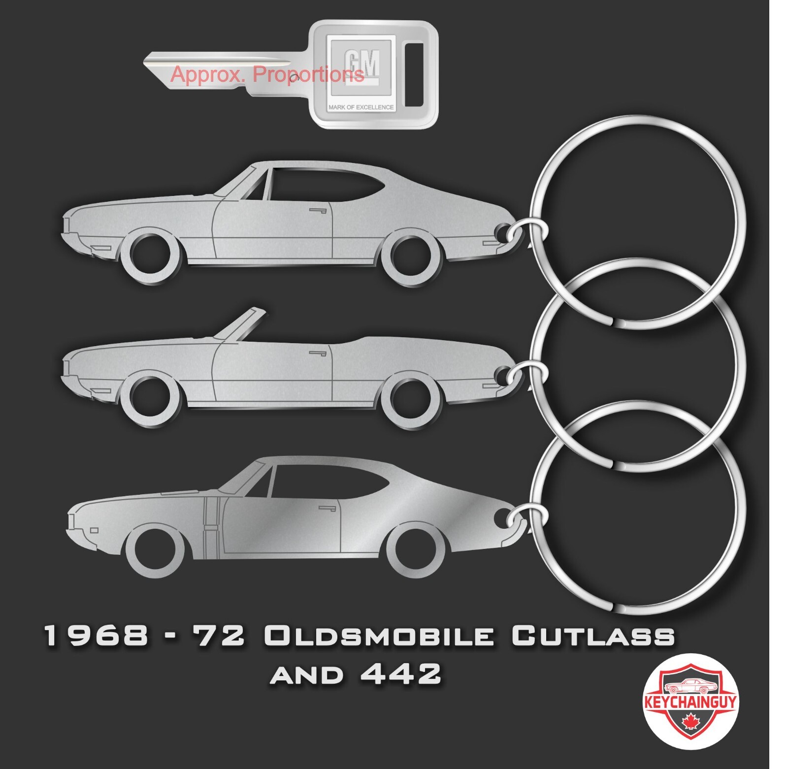 1968 - 72 Oldsmobile Cutlass or 442 keychains | eBay