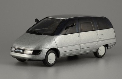 1:43 Scale NAMI OHTA Experimental Soviet Minivan Gray & Black USSR ...