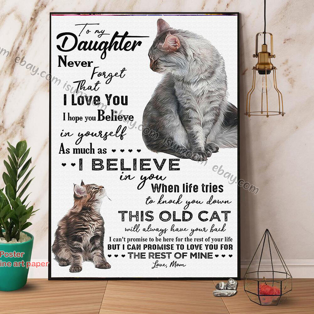 Believe Cat Poster