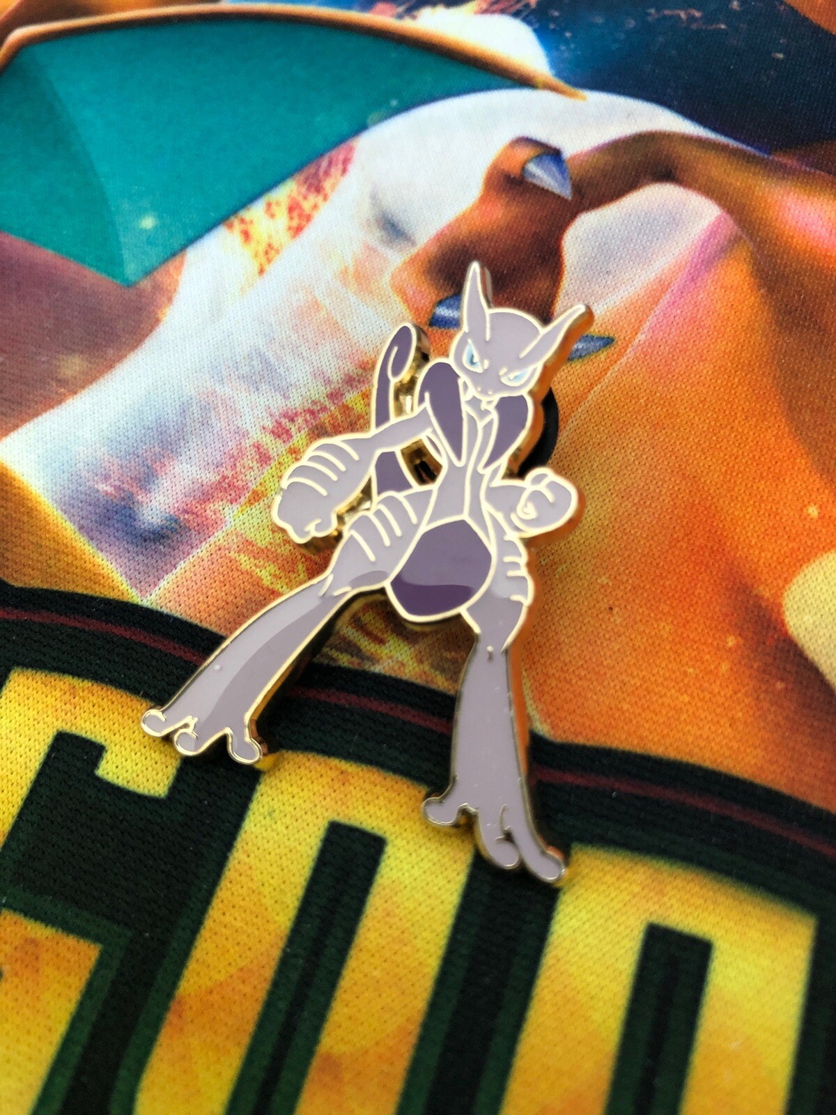 Pokemon Official - Mega Mewtwo X - Metal Enamel Pin | eBay