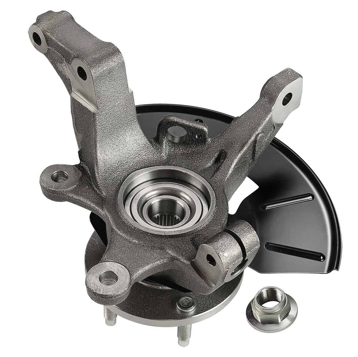 2Pcs Front LH & RH Steering Knuckle & Wheel Hub Bearing Assembly for ...