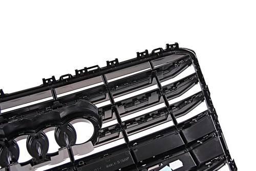 Genuine Black-glossy radiator grille AUDI A8 S8 quattro 4H2 ...