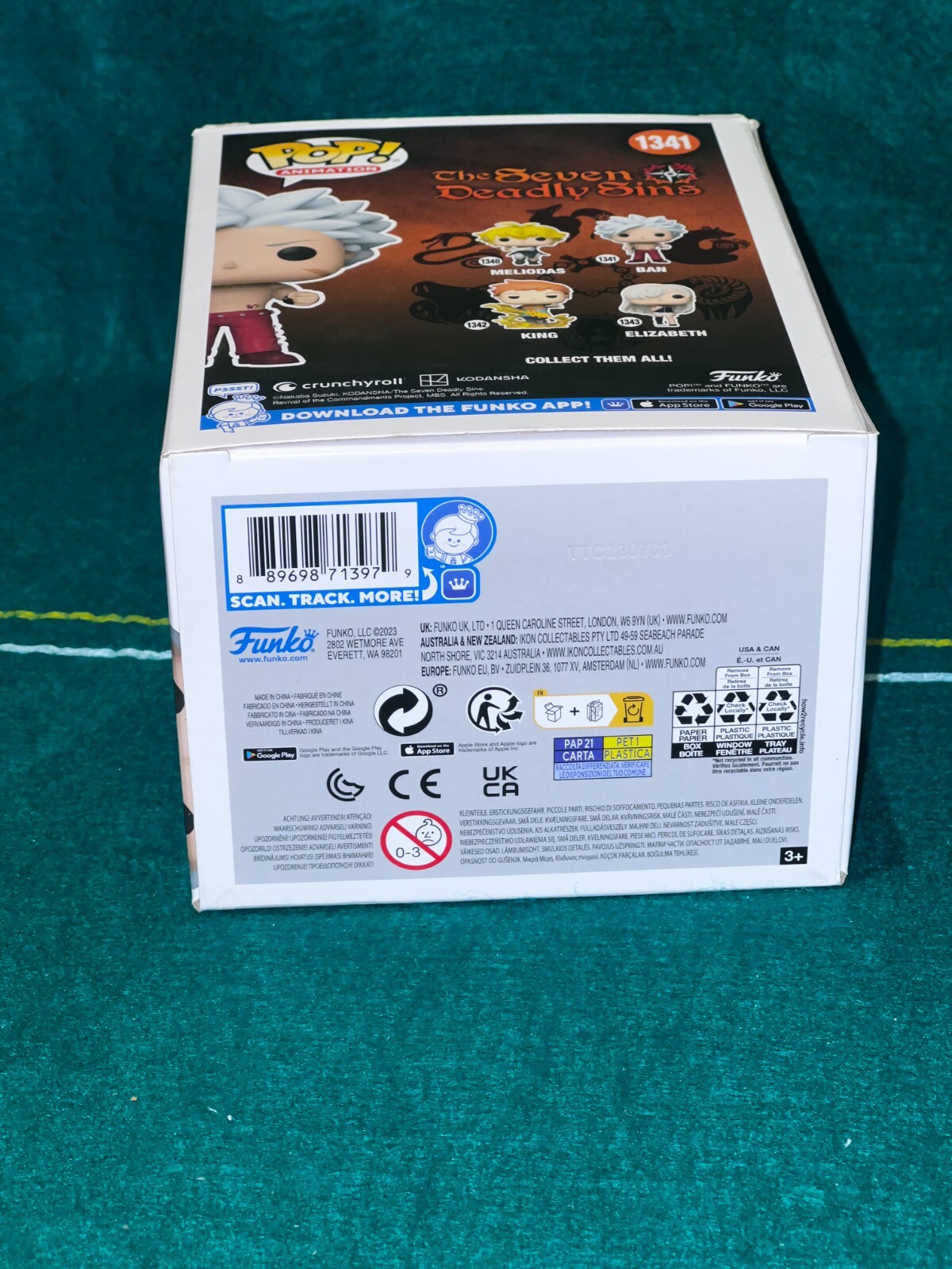 Funko Pop! Vinyl: The Seven Deadly Sins - Ban (Diamond) - Funko ...