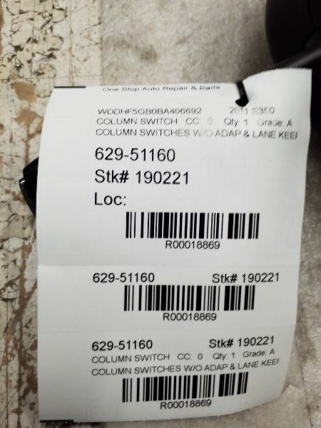 MERCEDES 212 E350 Column Switch Steering Wheel Switches 2129009502 for ...