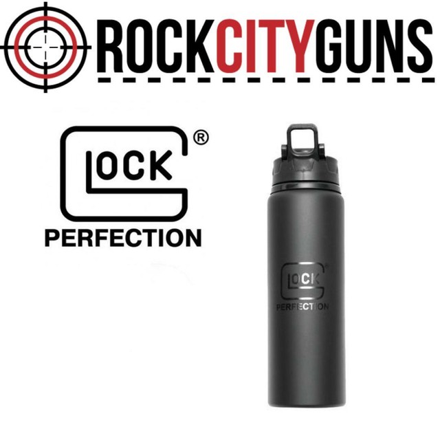 GLOCK Perfection OEM 28oz Aluminum Sports Hydration Water Bottle for ...