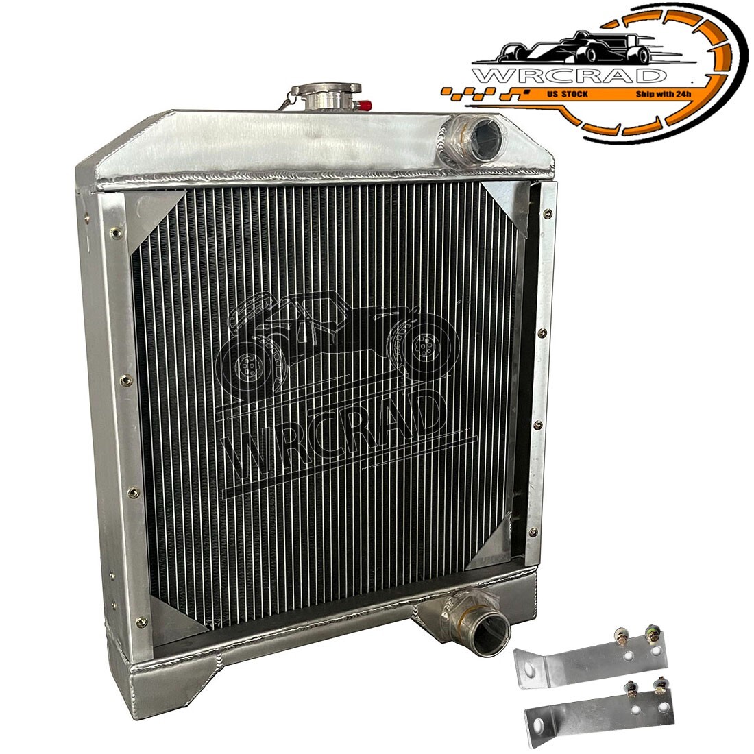 Tractor Radiator For Case 1840 1845C Diesel Motor Skid Steer Loaders ...