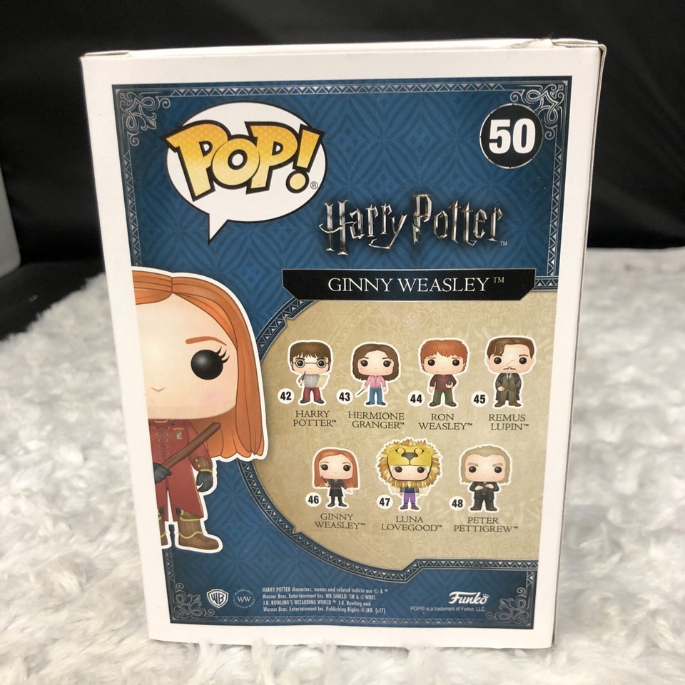 Funko Pop! Vinyl: Harry Potter - Ginny Weasley (w/ Quidditch Robes ...