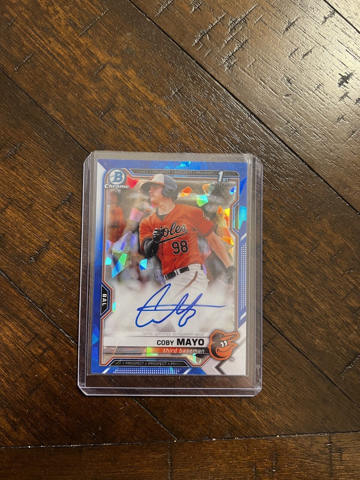 2021 Bowman Chrome Sapphire Coby Mayo Autograph | eBay