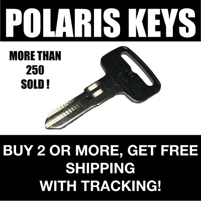 Polaris ATV Ranger RZR Snowmobile keys Cut by Code key made to codes ...