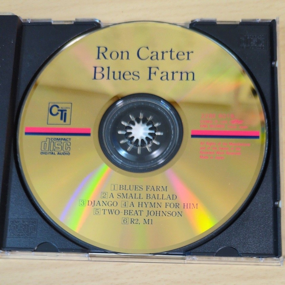 Used CD Ron Carter Blues Farm Ron Carter Blues Farm 228E-6018 Gold ...