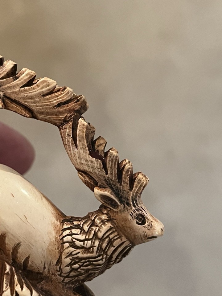 Estate Vintage Double Stag / Deer Pipe Block Meerschaum Pipe | eBay